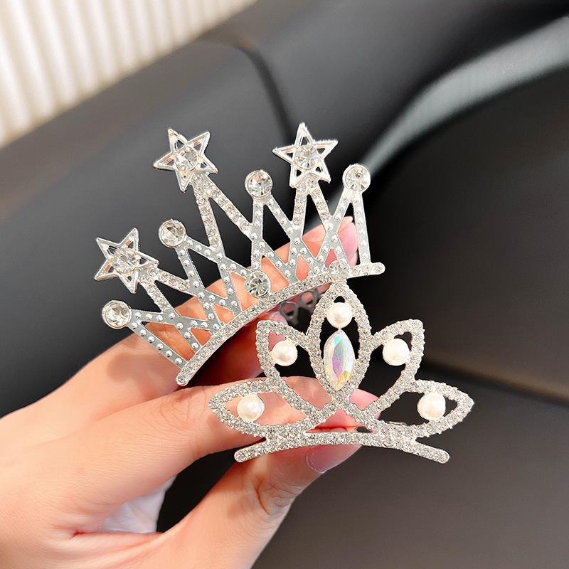 Children's Crown Hair Combs Princess Crown Combs Little Girls' Birthday ...