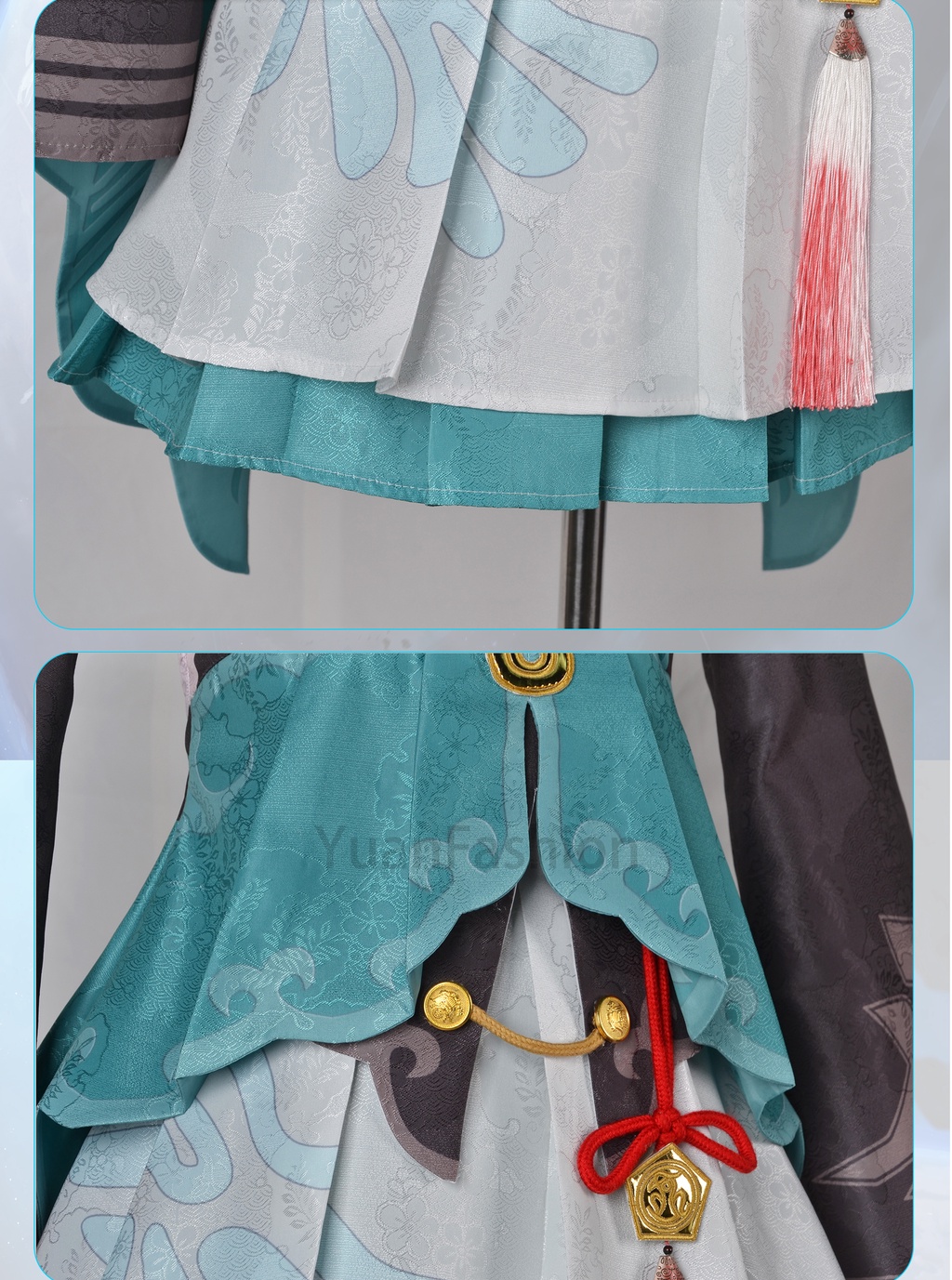 [Ready Stock] Honkai Star Rail Qingque cos clothing Anime game women's ...