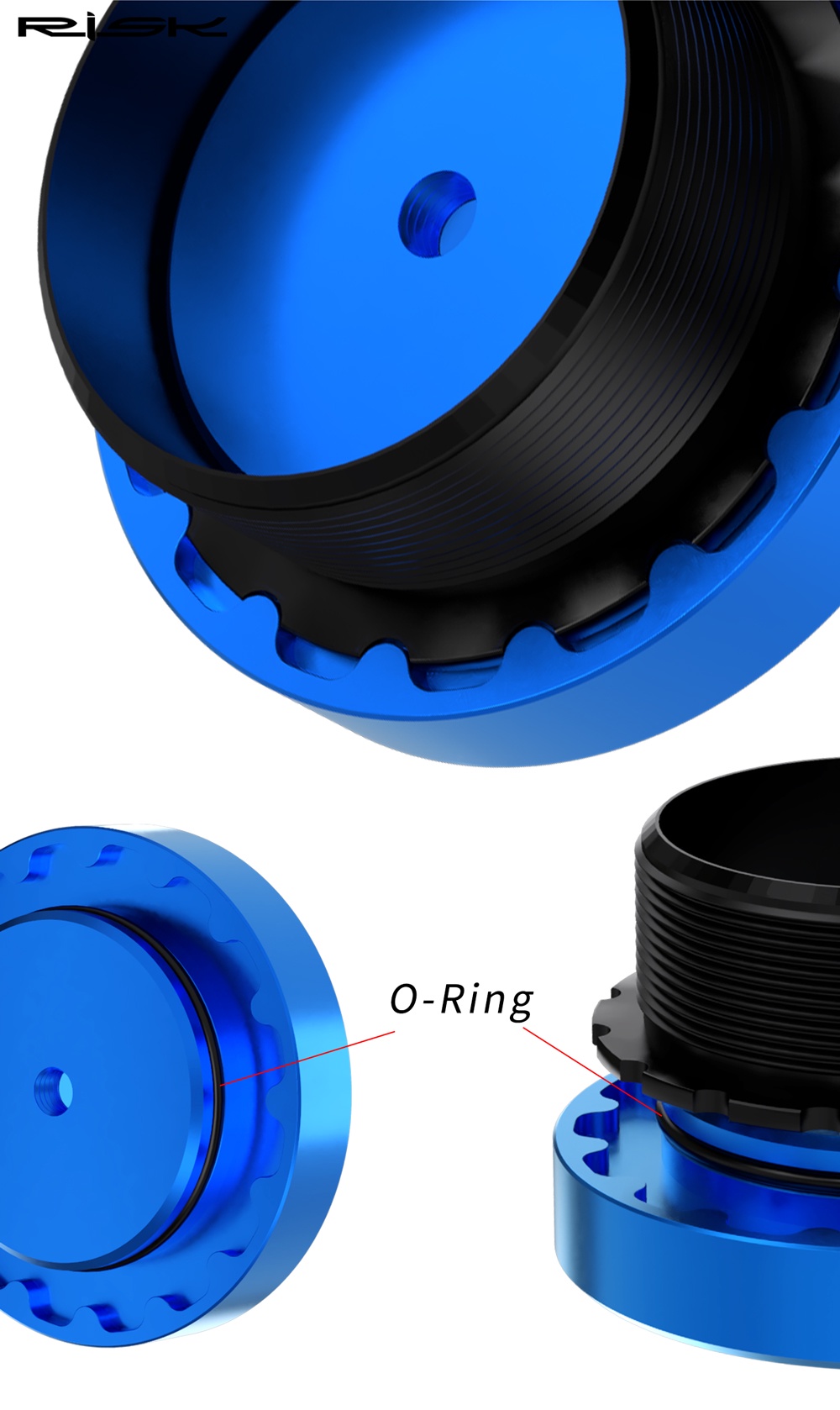 RISK Rompin 1 Set Bicycle Bottom Bracket Removal Tool Colnago Plum T45 ...
