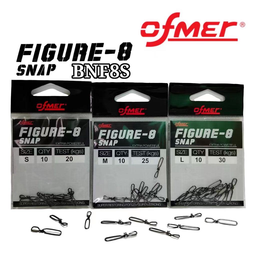 OFMER FIGURE-8 FISHING SNAP (BNF8S) | Shopee Philippines