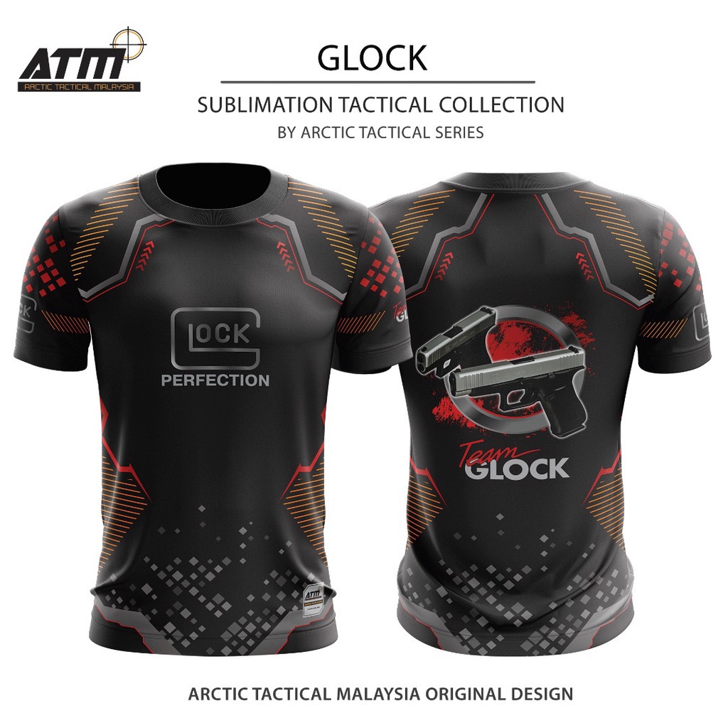 TACTICAL TSHIRT BAJU TAKTIKAL SUBLIMATION JERSEY INNER GLOCK TTS GAGAH ...