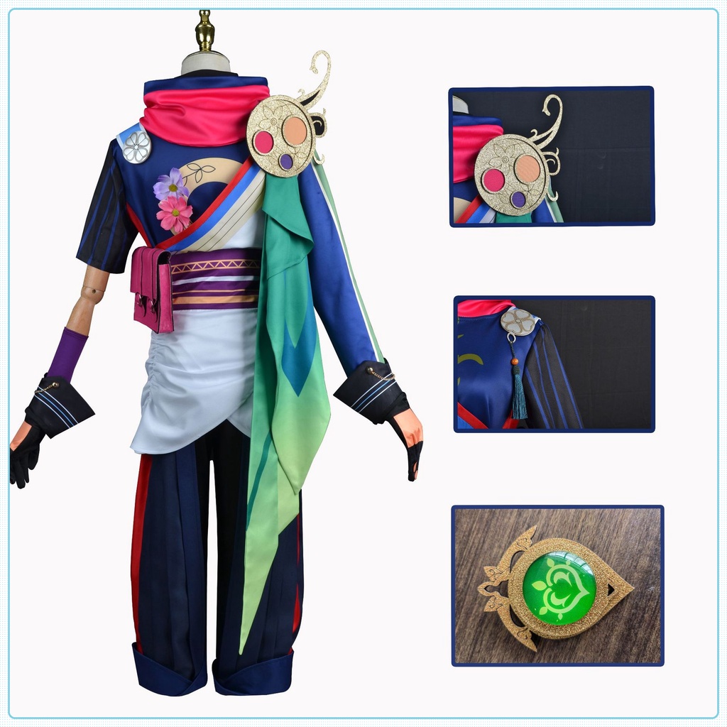 [Ready Stock] Genshin Impact cospaly clothing Sumi Tighnari cosplay ...