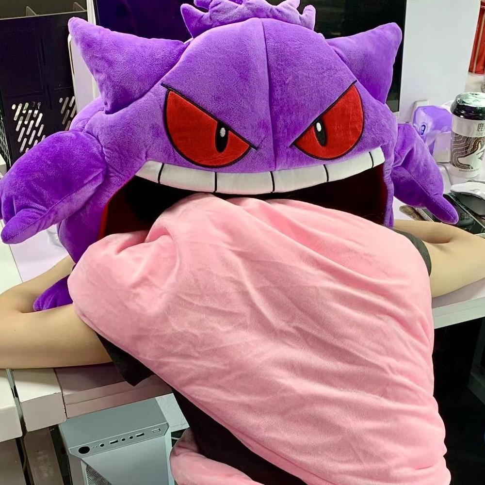 Kirby Pokemon Gengar Big Tongue Plushies Anime Peripheral Big Size ...