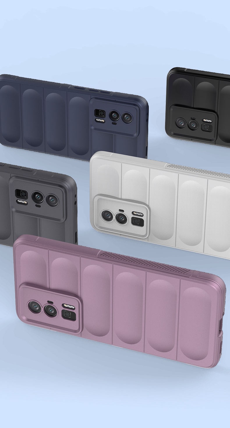 Lenuo Luxury Silicone Soft Phone Case for Xiaomi Poco C65 F5 Pro X5 Pro ...