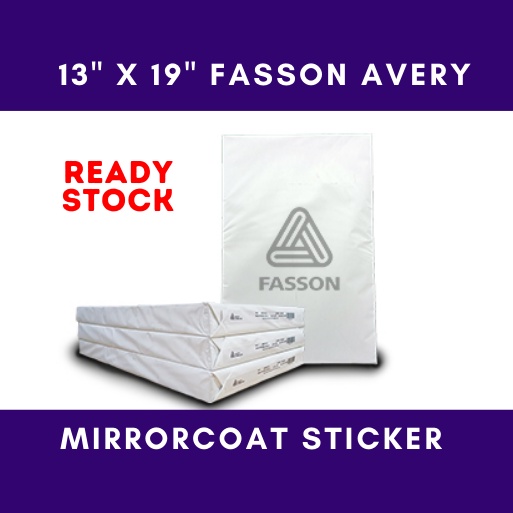 !! Avery Dennison Fasson Sticker (Mirrorcoat) | Shopee Philippines