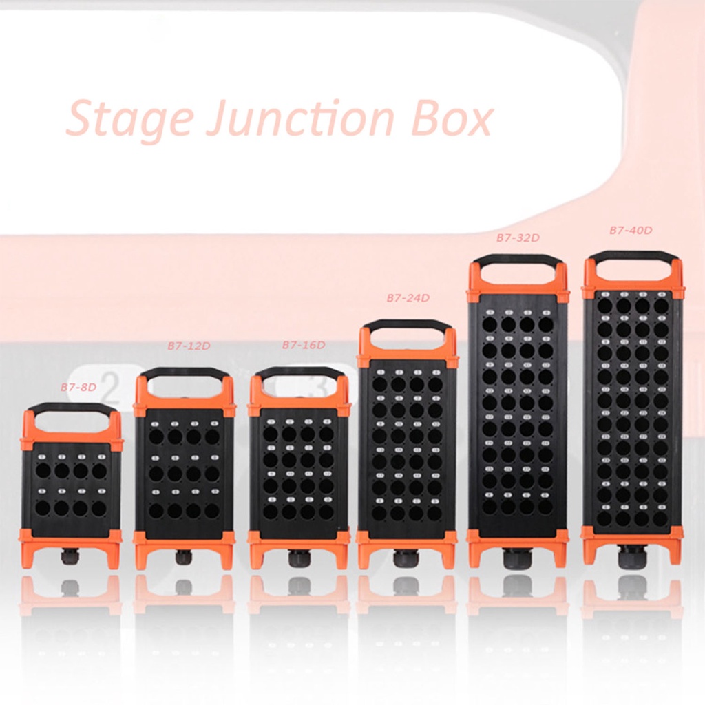 B7-D Stage Performance Mobile Box/multi-channel Signal Cable Junction ...
