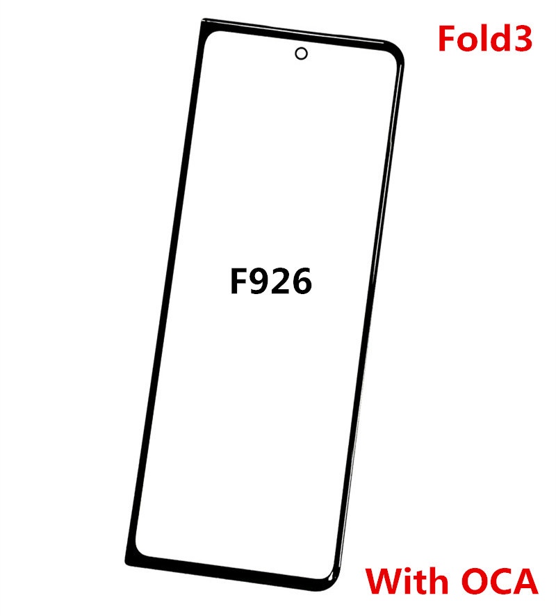 Outer Screen For Samsung Galaxy Z Fold 2 3 4 5G F936 F900 F907 F916 ...