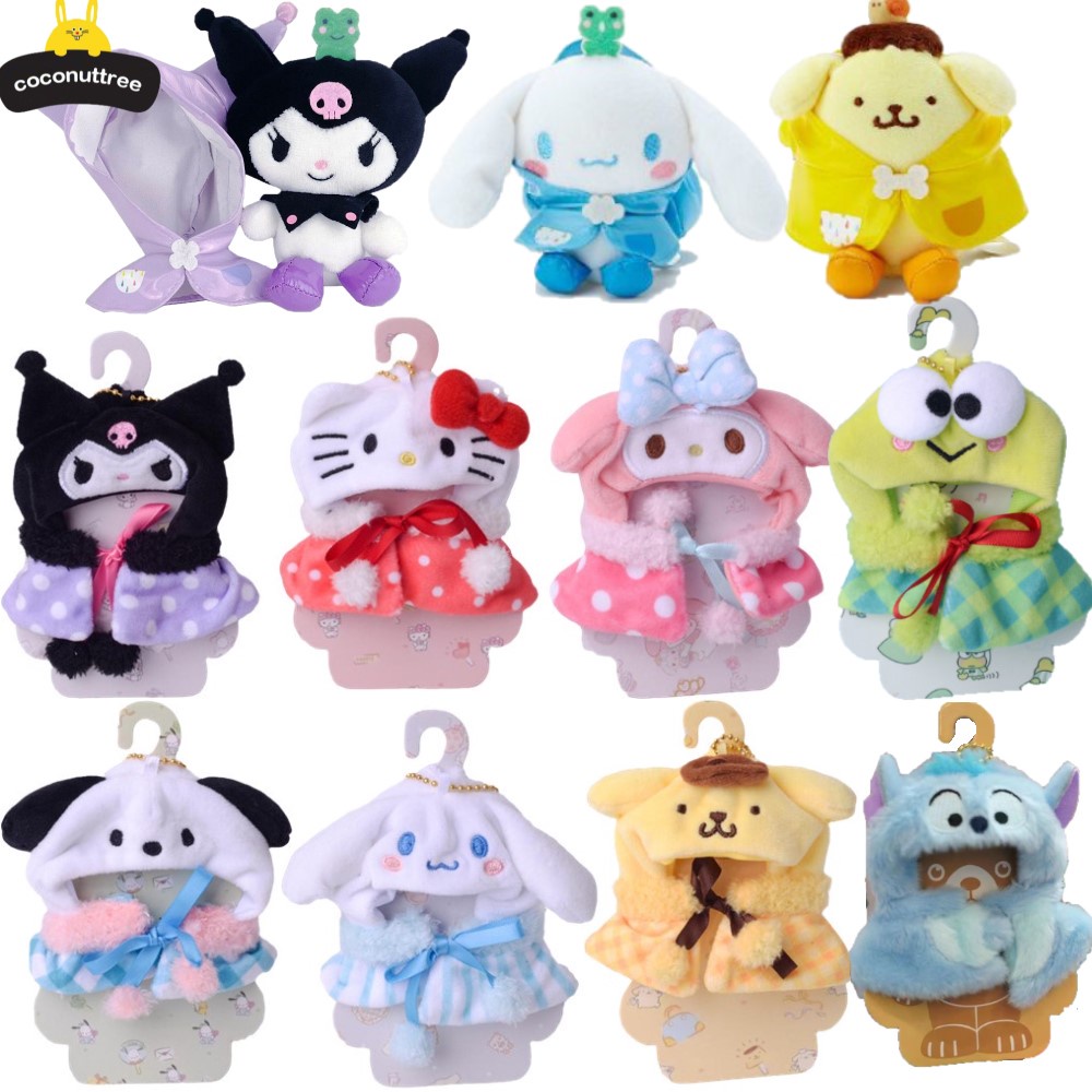 Sanrio Kuromi Cinnamoroll Hello Kittys My Melody Cute Cape Headgear ...