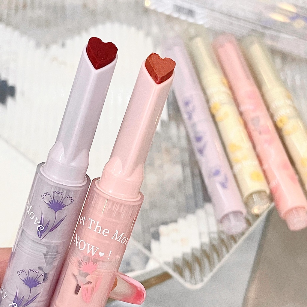 Gege bear Love lipstick，Lip honey watery, mirror transparent ...