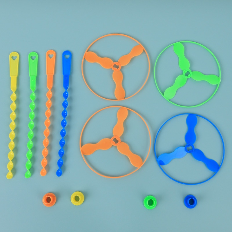 Creative Glowing Hand Pushed Spinning Dragonfly Frisbee / Night ...