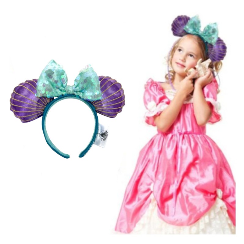 Ariel Lovely Headpiece For Teens Cartoon Hair Band With Theme Minnie ...