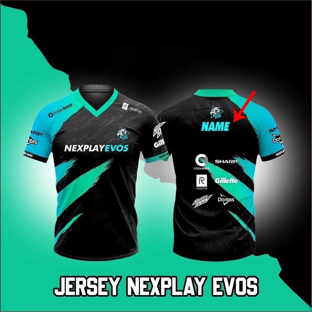 Drifit Jersey Nexplay EVOS MPL PH SHIRT Full Sublimation 3D Print T ...