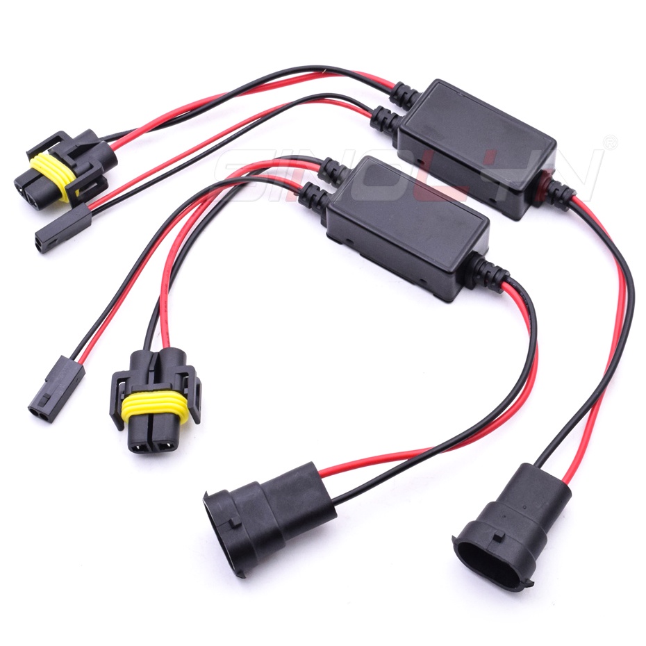 Relay Harness Control Cable Wire For H11 High Low Beam Bi-LED Bi-Xenon ...
