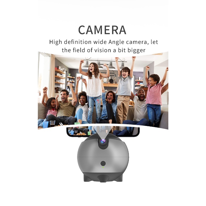 AI Gesture Recognition Dual Axis Follow-up Automatic Face Tracking ...