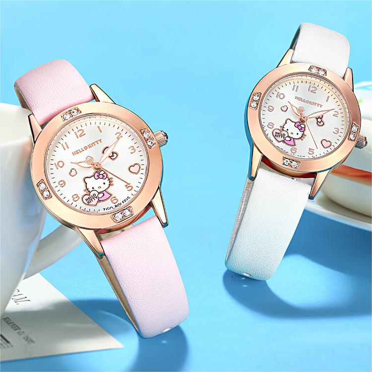 Sanrio Watch Kid's Waterproof Watch Kulomi/Cinnamon Dog/Melody/Hello ...