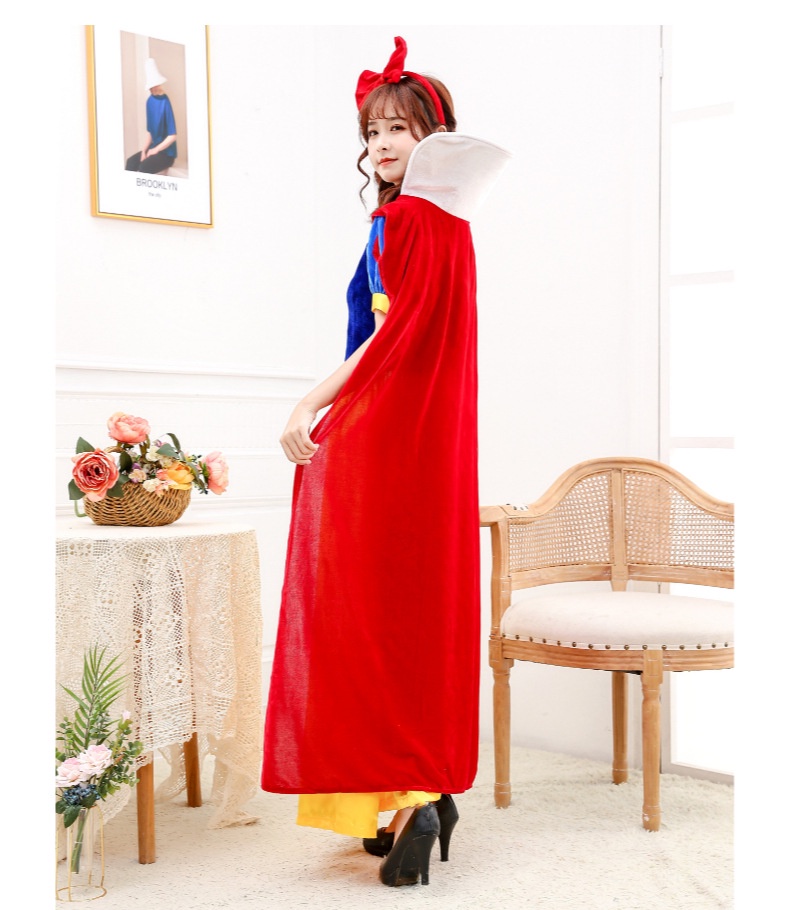Adult Snowwhite Princess Dress Queen Costume Fairy Tale Character ...