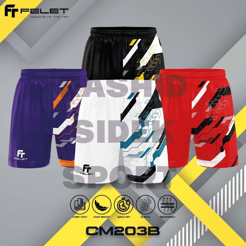 FELET CM-203B Badminton Pants Short Pants Sports Pants SELUAR PENDIK ...