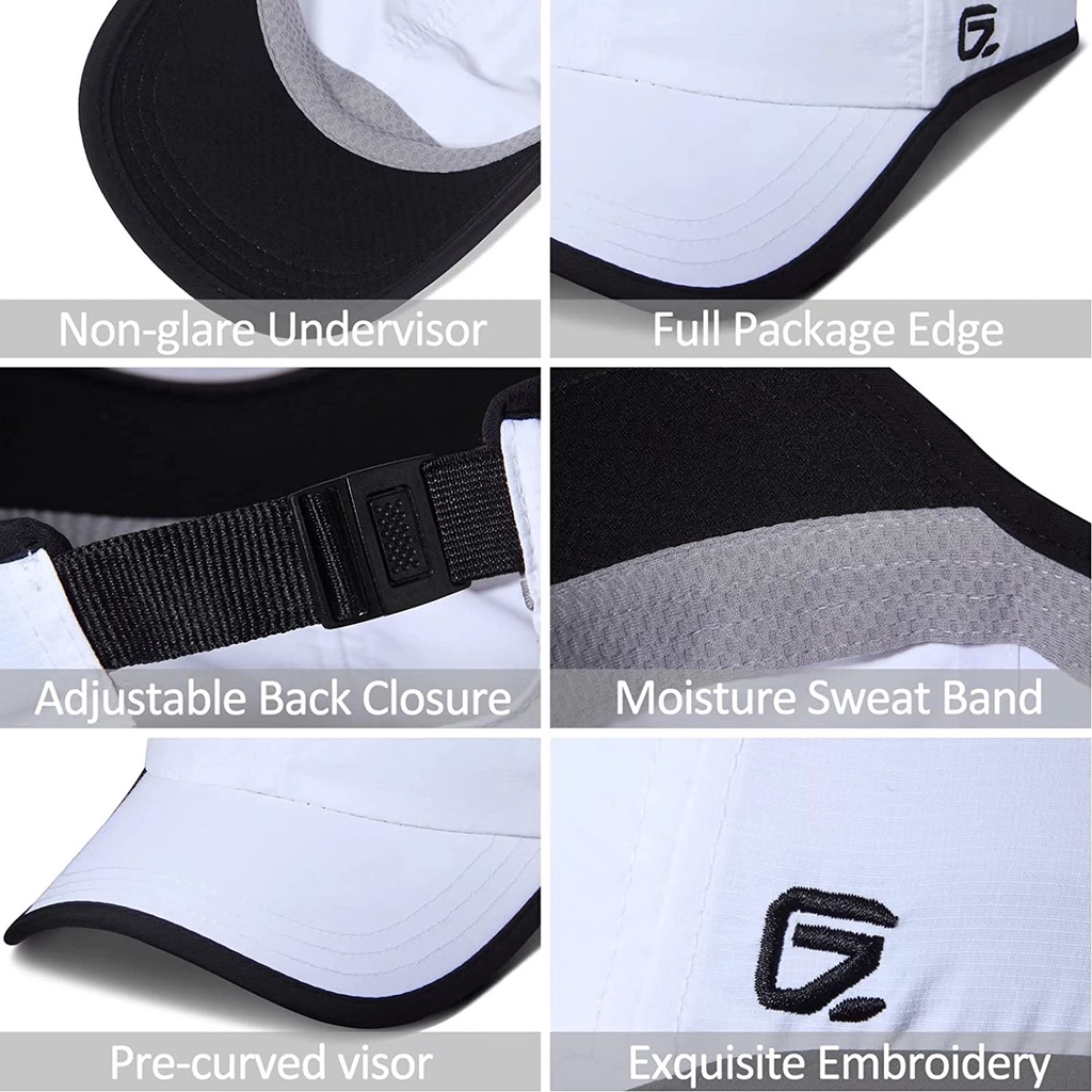 GADIEMKENSD Unstructured Hats UPF 50+ Lightweight Breathable Mesh ...