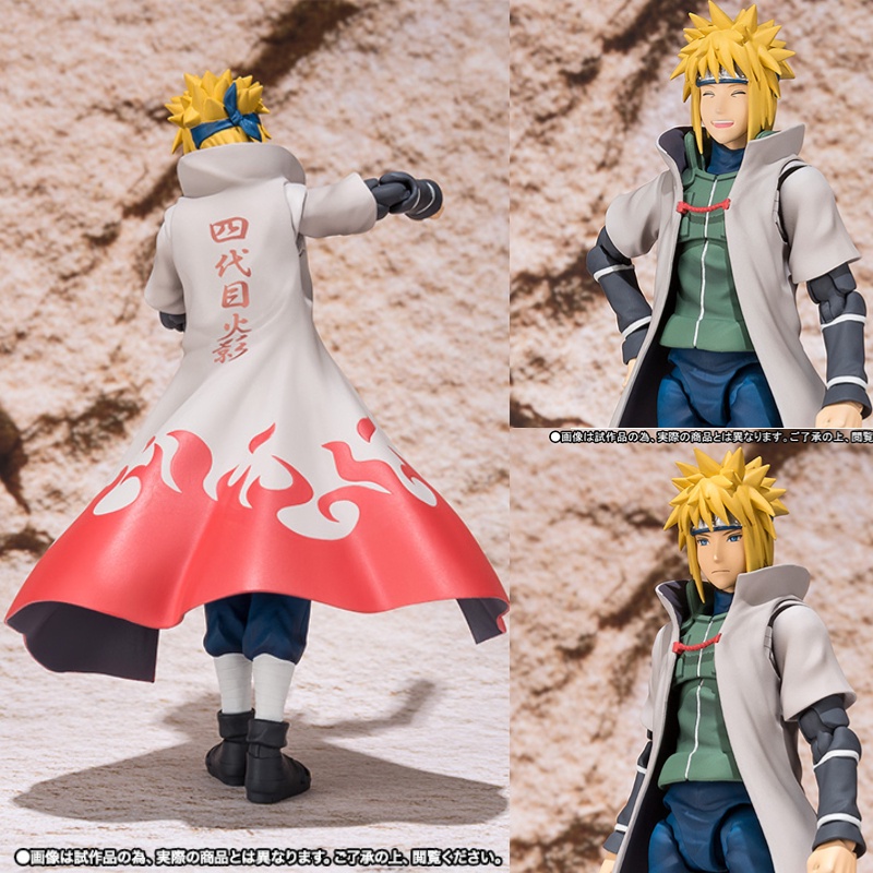 Naruto S.H.Figuarts SHF Namikaze Minato The Hero Of Sharingan Exclusive ...