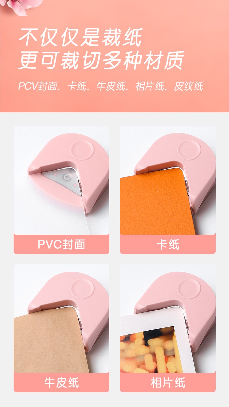 R4 Chamfered Cardboard Photo Cutting Rounded Plastic Sealing Film ...