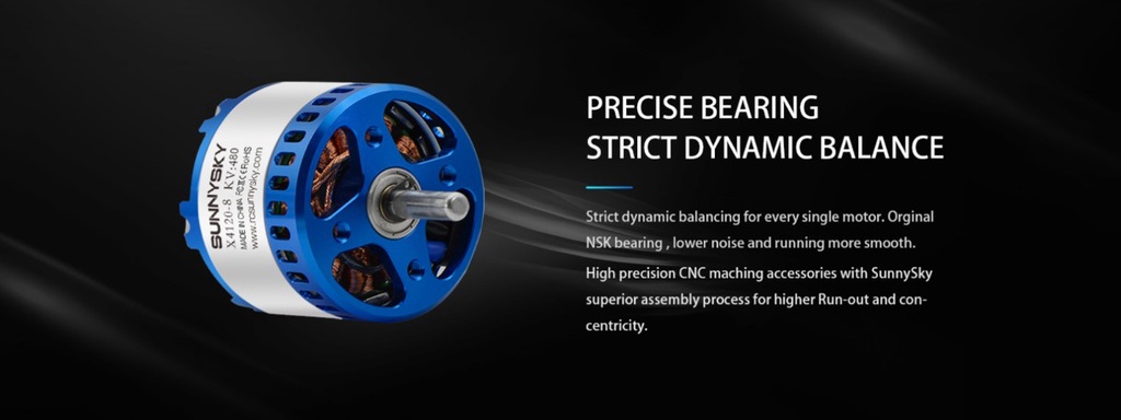 SUNNYSKY X4120-Ⅲ V3 4120 480KV 550KV 650KV Brushless Motor for 70E ...
