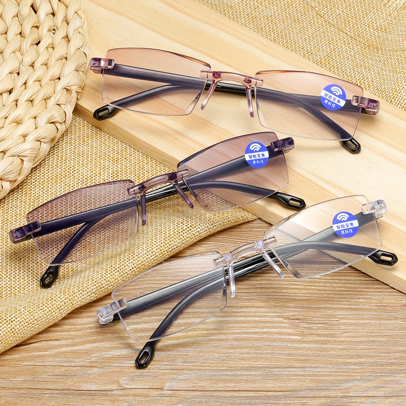 *Ready Stock*New Fashion 3in1 Intelligent Focused Borderless Presbyopia ...