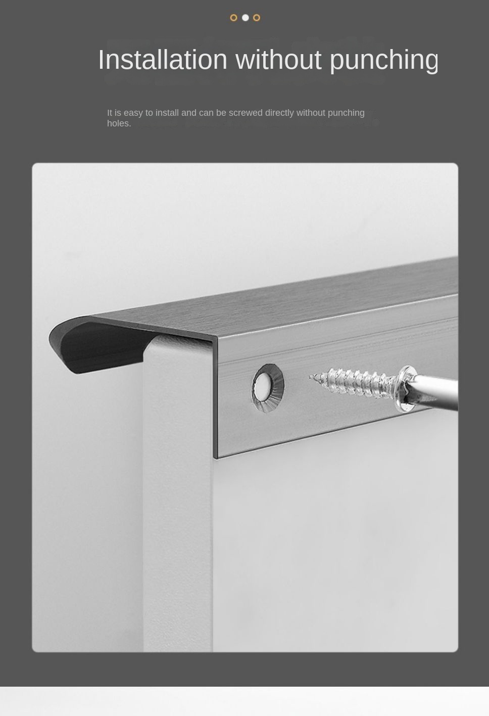 Cabinet Door Cabinet Seam Long Handle Wardrobe Invisible Handle Cabinet ...