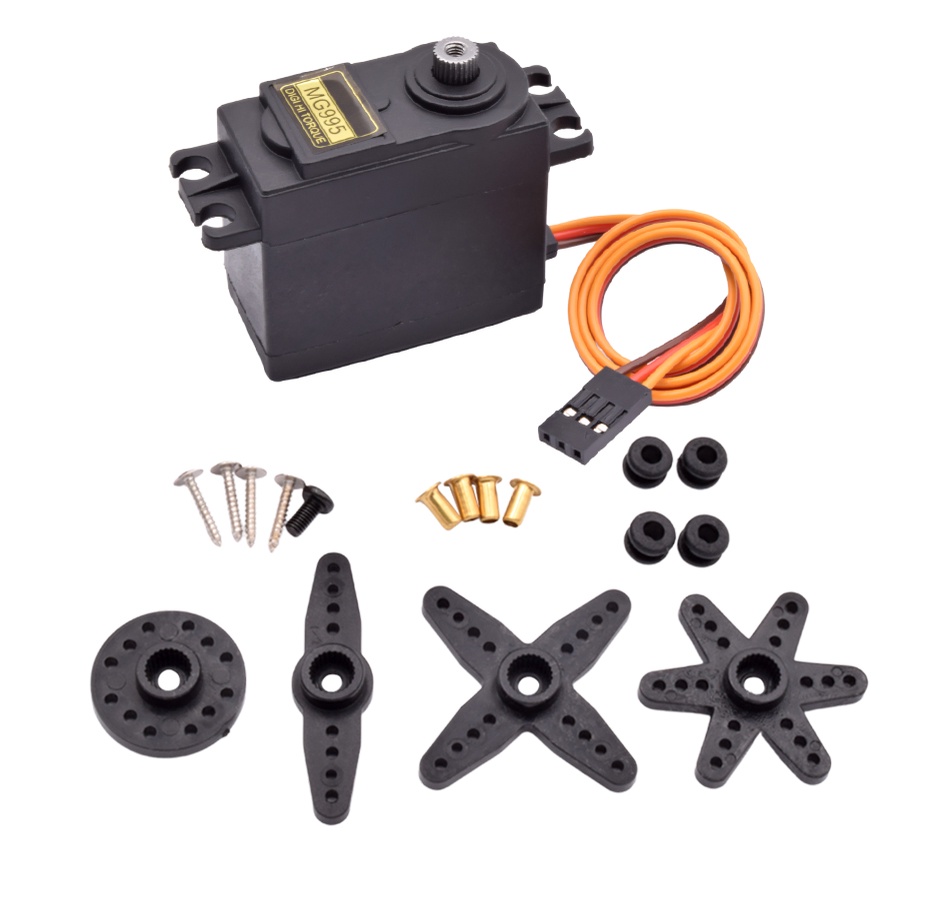 MG995 Arduino Metal Gear Servo Motor High Speed Torque DIY RC Car Robot ...