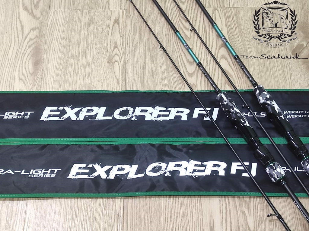 TEAM SEAHAWK EXPLORER / EXPLORER FJ SPINNING FISHING ROD | Shopee ...