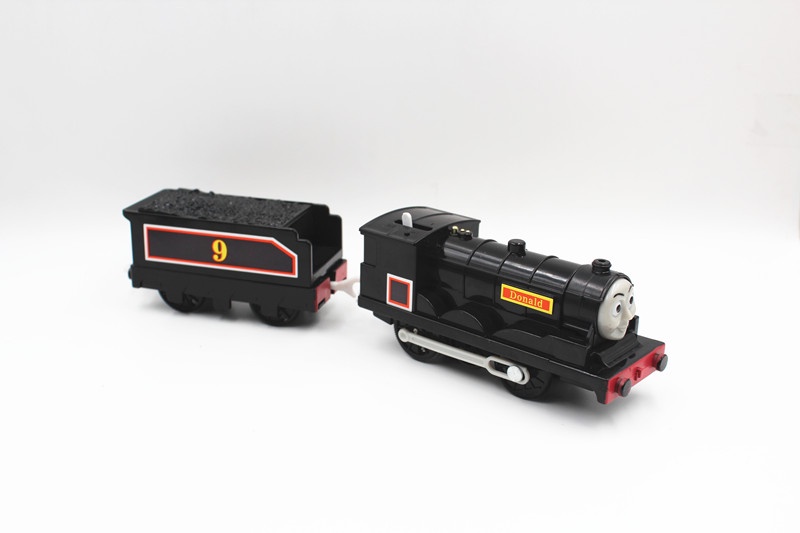 Thomas and Friends Electric Trackmaster Train Douglas Donald Set ...