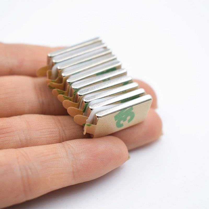 10pcs N52 Neodymium magnet with 3M glue small block super strong ...