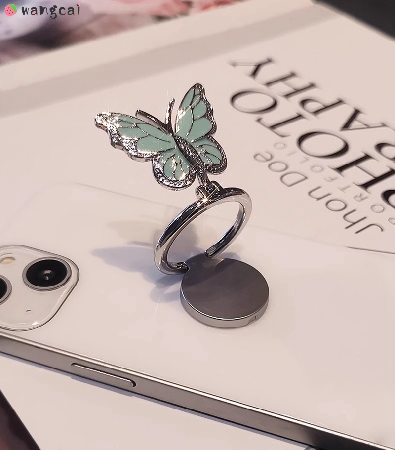 Universal Mobile Phone Folding Holder Stand Finger Ring ins Butterfly ...