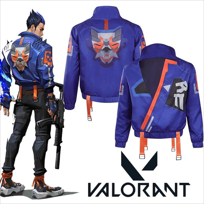 Yoru Cosplay Jacket Game Valorant Yoru Cosplay Costumes Blue Adult Tops ...