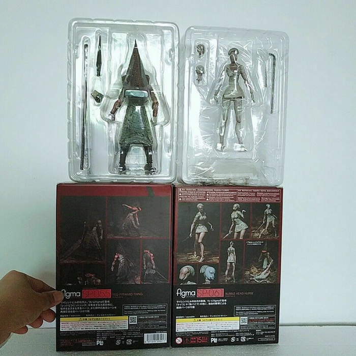 Silent Hill 2 Action Figure Bubble Head Nurse Red Pyramid Thing Figure ...