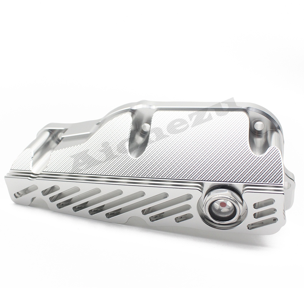 Motorcycle Engine Oil Pan Aluminum Clear Visible Oils Bottom Potn for ...
