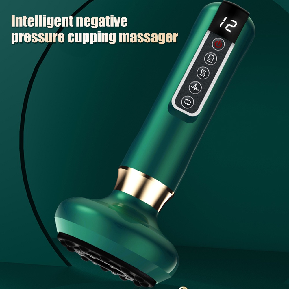 USB Charging Intelligent Negative Pressure Cupping Massager Upgraded 12 ...