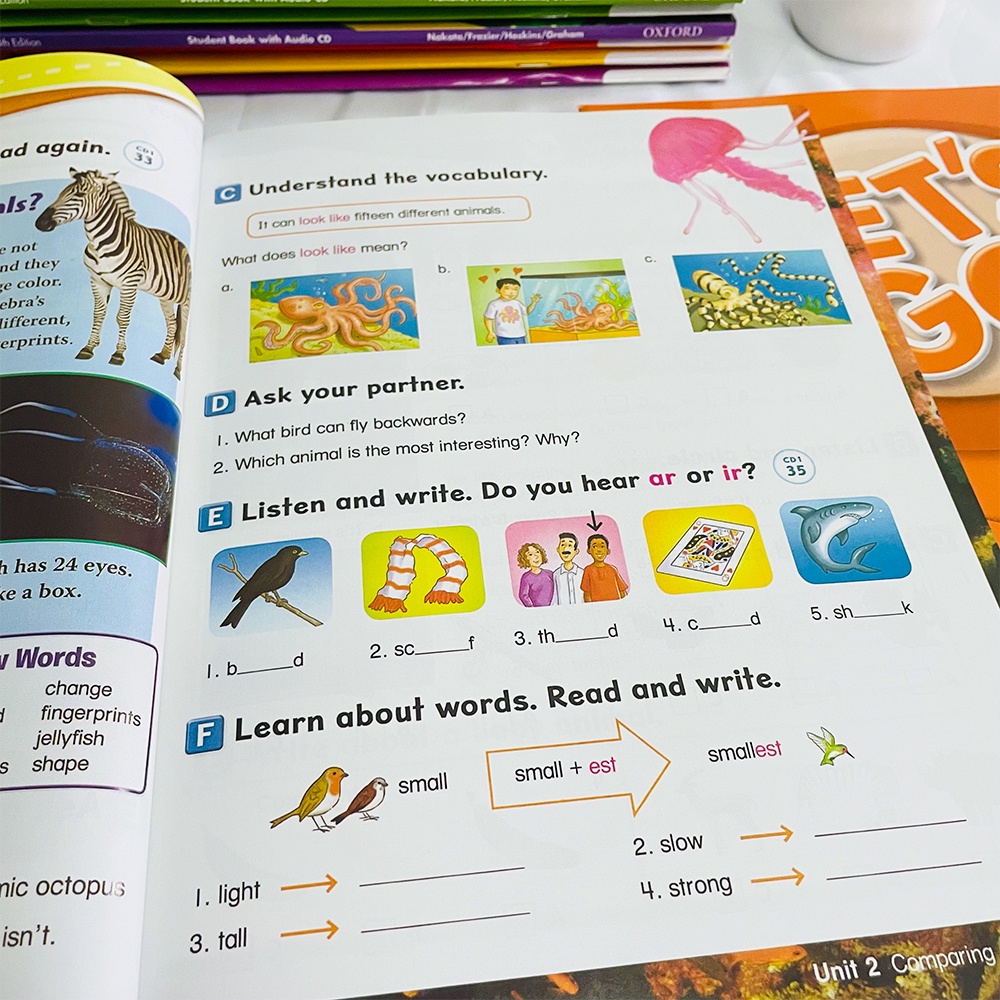 6Level Set Oxford Let's Go Student Book 4th Edition The New Edition of ...