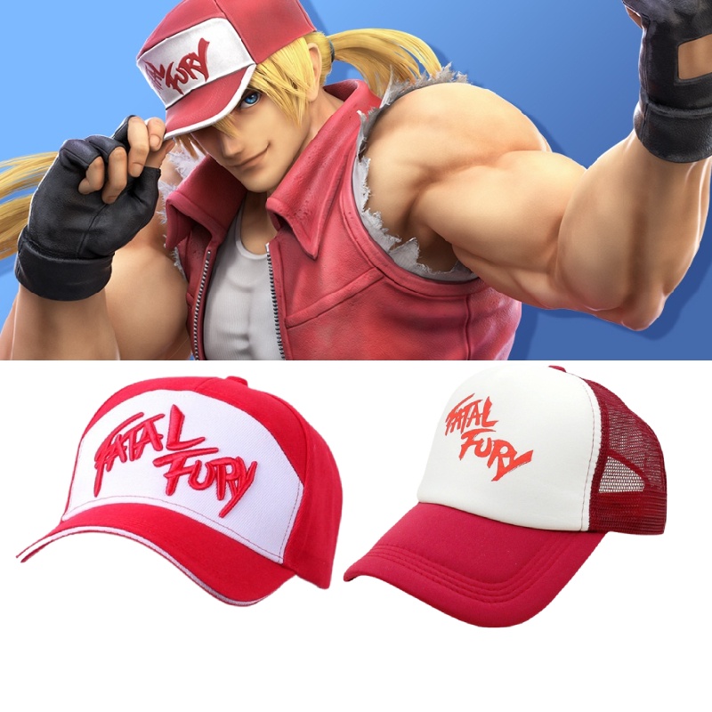 Fatal Fury Terry Bogard Inspired Embroidered Duckbill Cap For Men Women ...