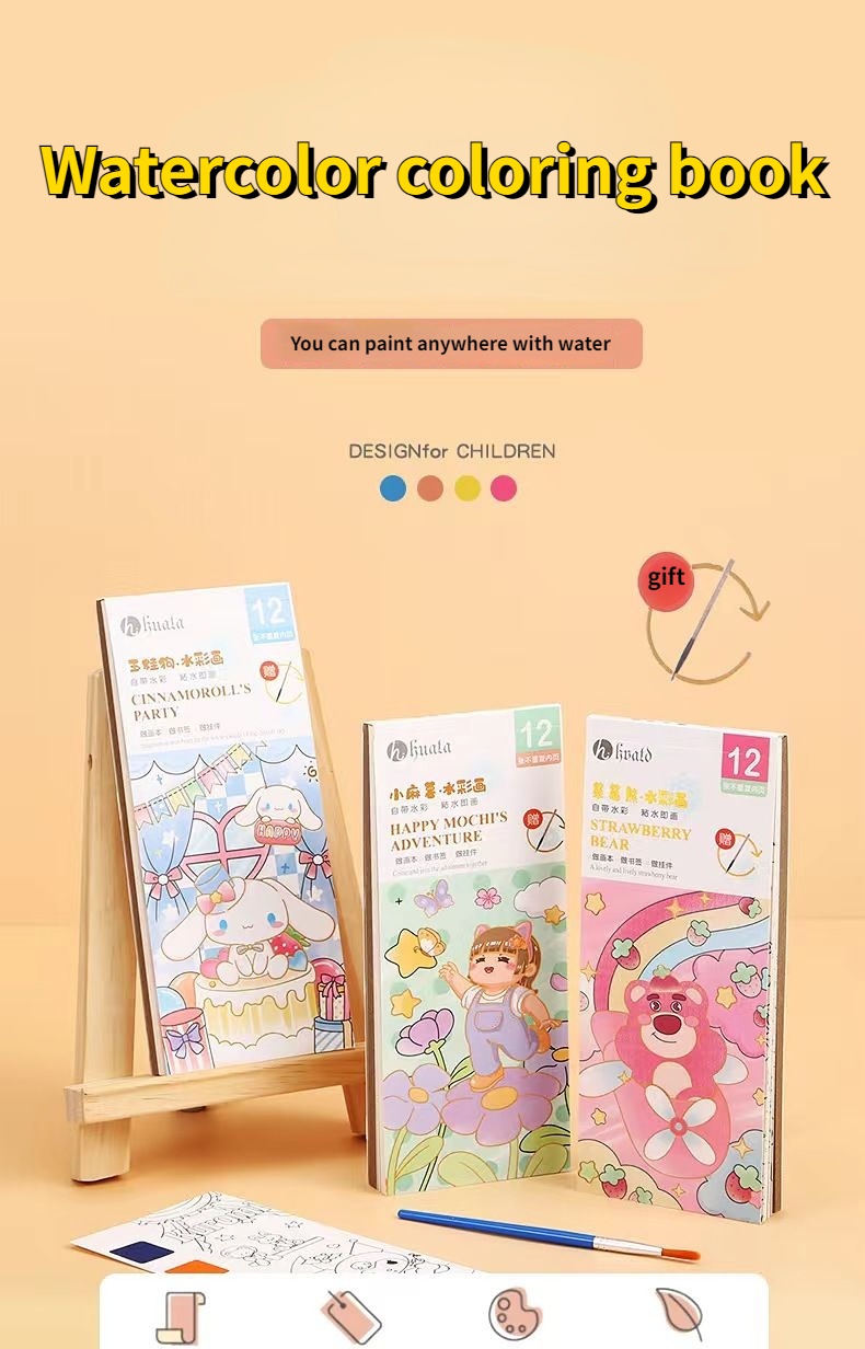 Children's Color Note Coloring Book Color Graffiti Toy | Shopee Philippines