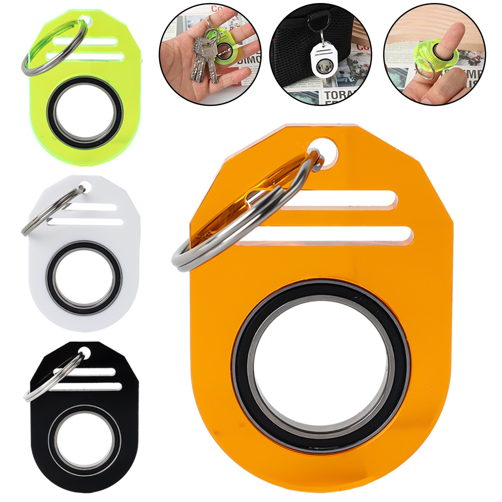Creative Hand Spinner Finger Spinner Keychain Anti-Anxiety Toy Bottle ...