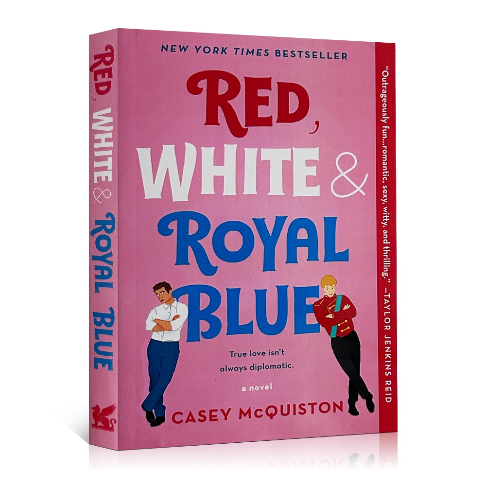 Red, White & Royal Blue By Casey McQuiston Red White and Royal Blue USA ...