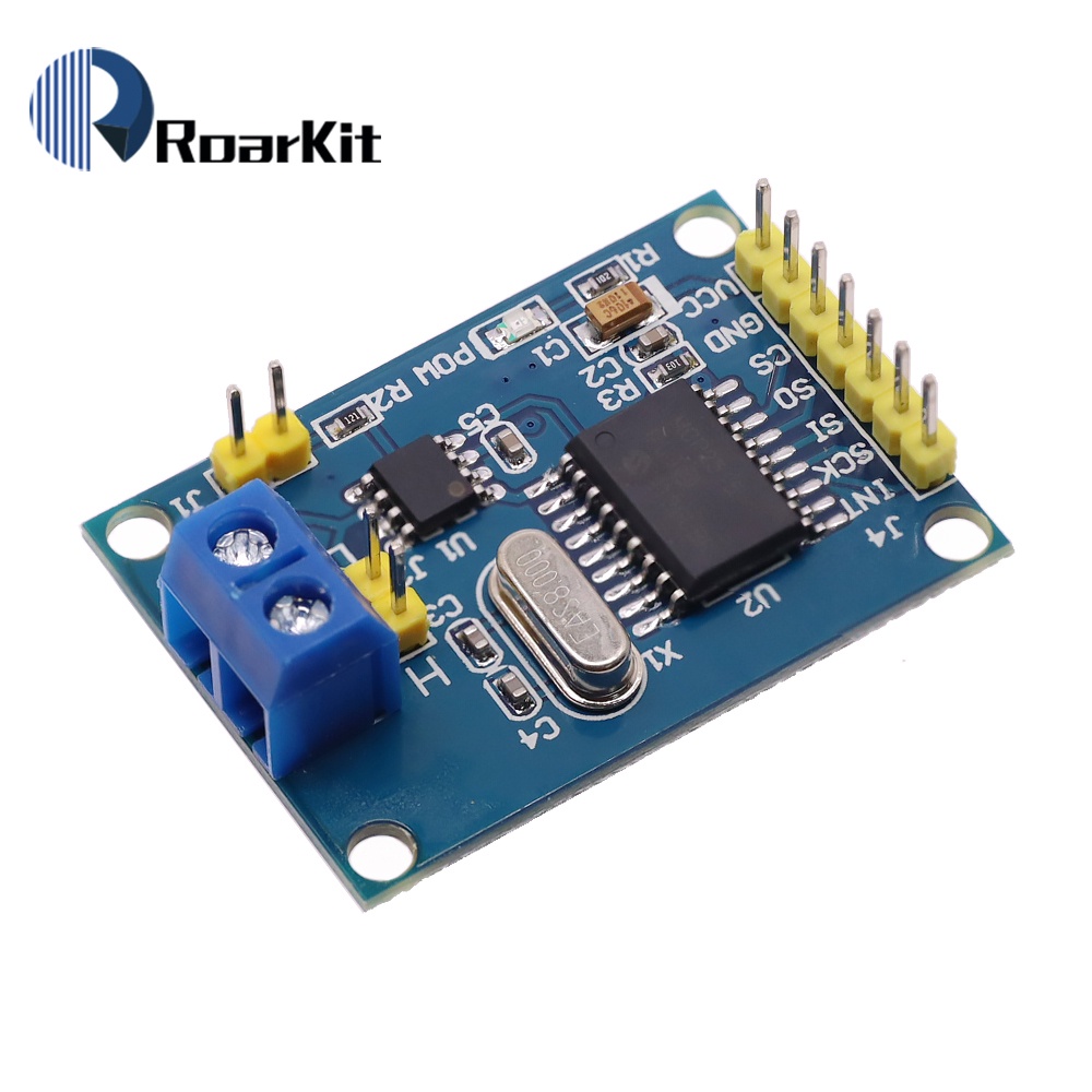 MCP2515 CAN Bus Module TJA1050 Receiver SPI For 51 Arduino Diy Kit MCU ...