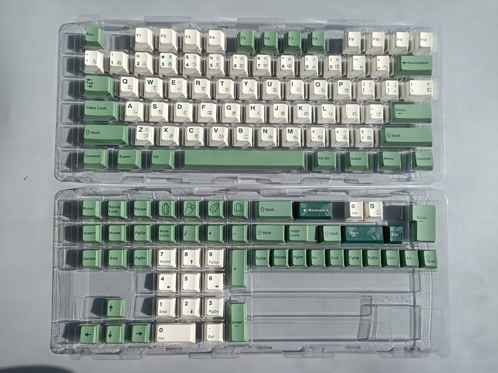 128 Keys GMK Botanical PBT Keycap Cherry Profile DYE-SUB Japanese ...