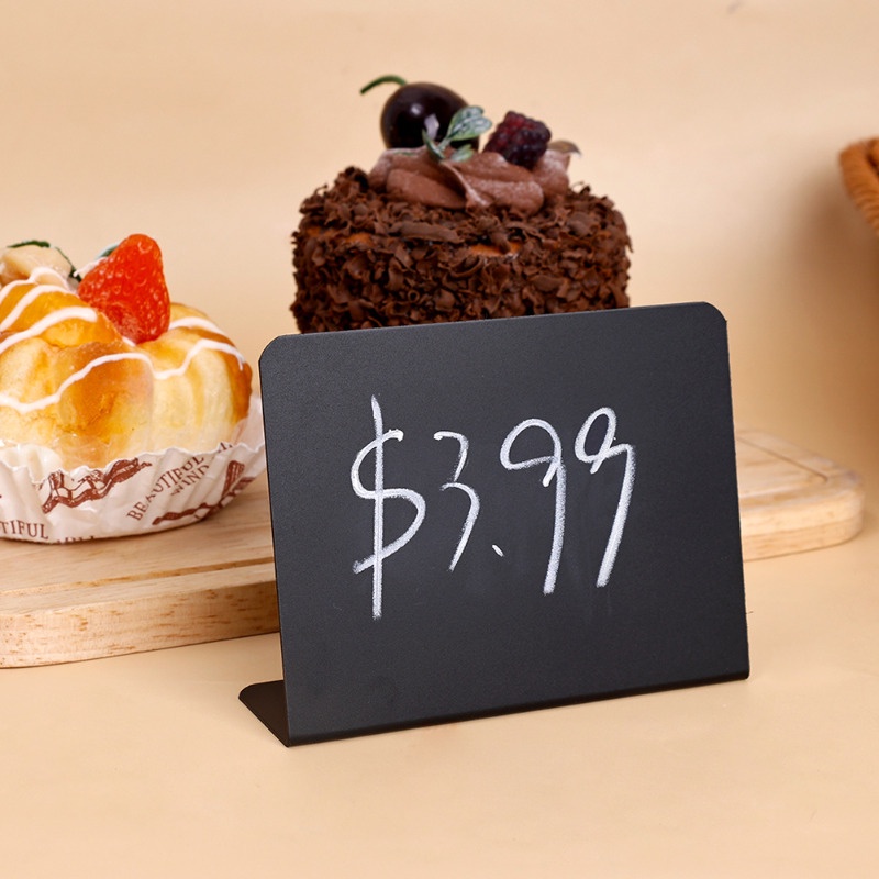 L-shaped Erasable Blackboard / Birthday Wedding Party Table Display ...