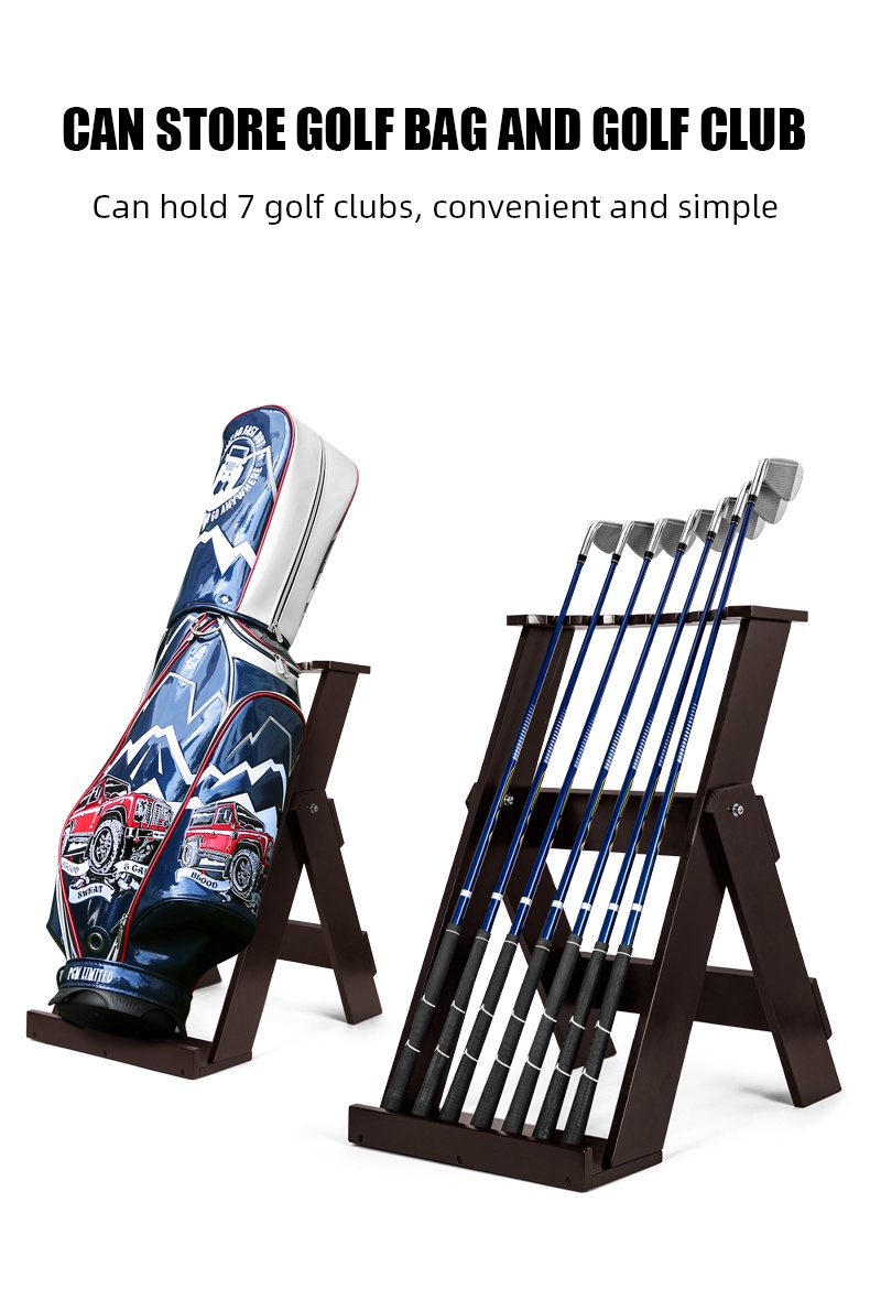PGM ZJ013 Golf Solid Wood Club Frame New Multifunctional Ball Bag Club ...