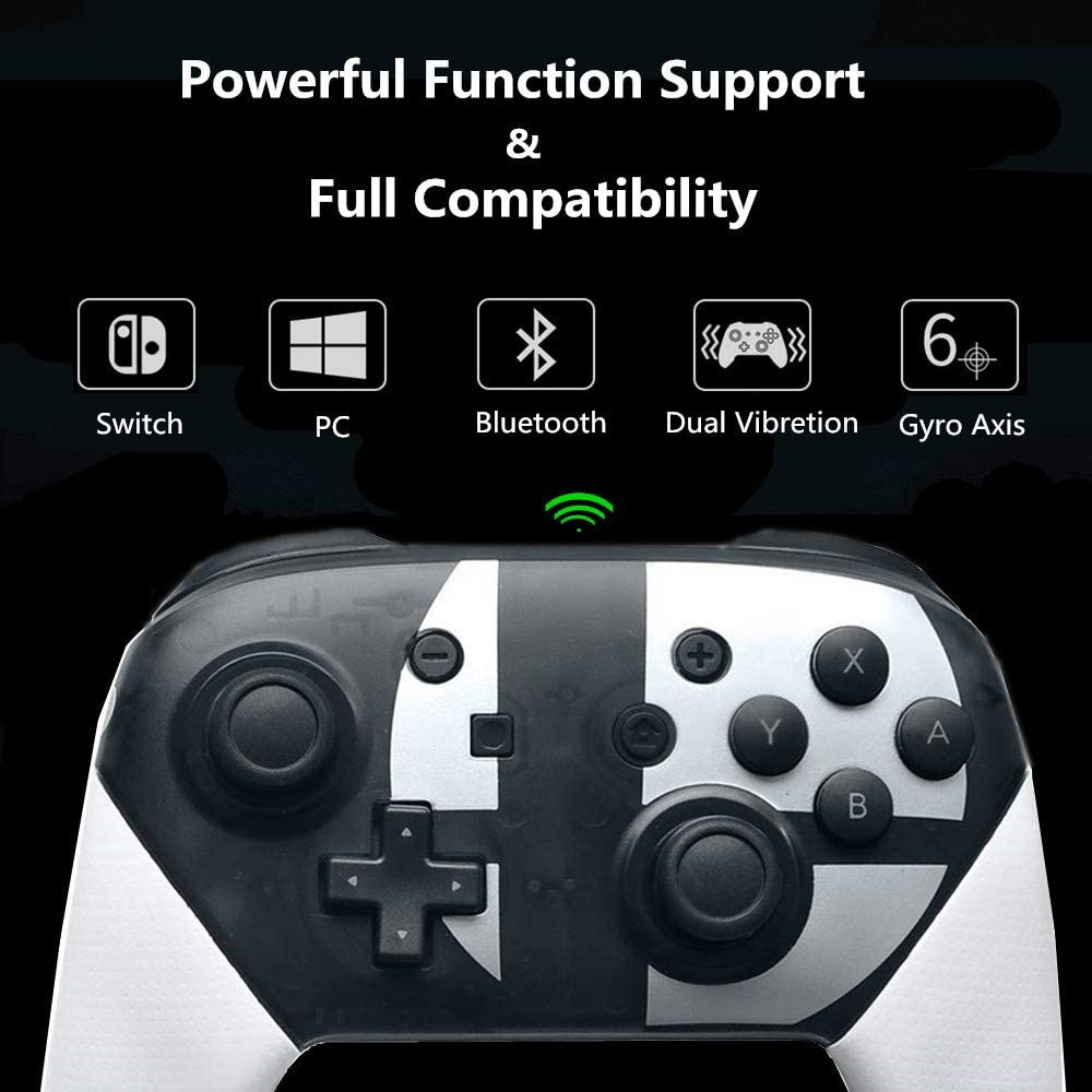 Nintendo Switch Pro Controller Wireless Controller 6-Axis The Legend of ...