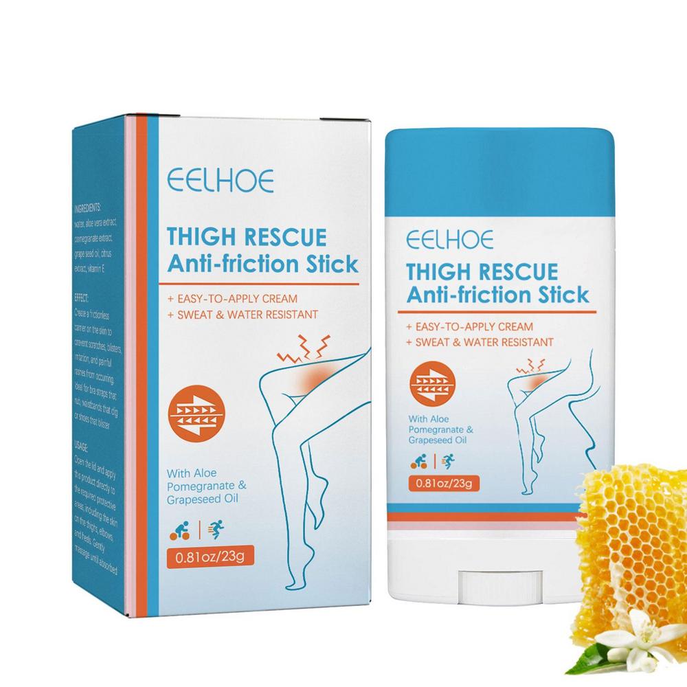Anti-Chafe Balm Glide Stick for Thighs, Thigh Rescue Cream for Women ...