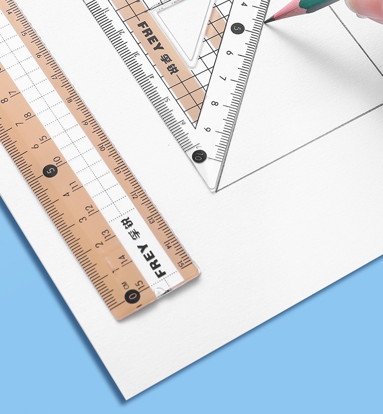 [ShipFromPH]7PCS/Box Compass Ruler Set ruler triangle ruler back to ...