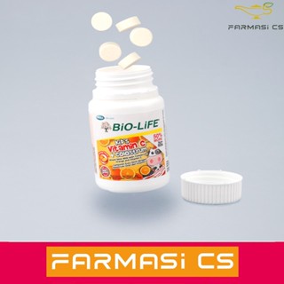 Bio-Life Kid's Vitamin C + Colostrum 60 Chewable Tablets (Orange ...