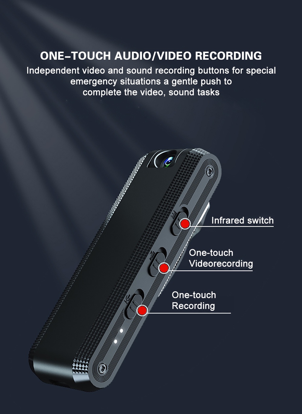1080P Full HD Mini Camera Night Vision Small Wireless Body Cam Micro ...